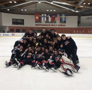 Dr. Charles Popkin Serves as Team Physician for USA Hockey U18 Team ...